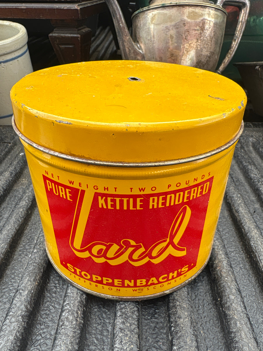 Pure Kettle Lard Tin – The Nickel Barn
