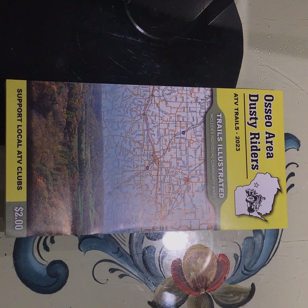 Dusty Riders Trail Map – The Nickel Barn