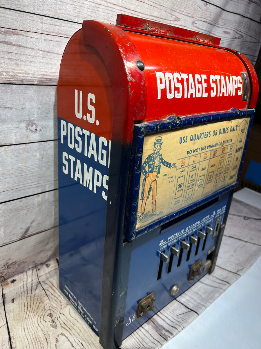 1930's to 1940's U.S. Postage Stamp Machine – The Nickel Barn
