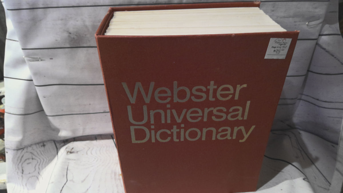 XL Webster universal dictionary by Harver – The Nickel Barn