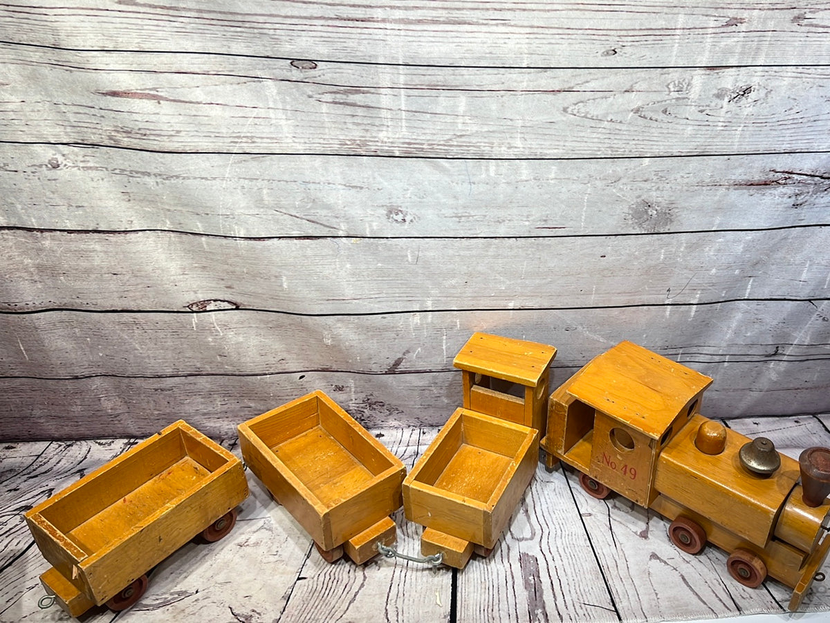 Wood Toy Trains – The Nickel Barn