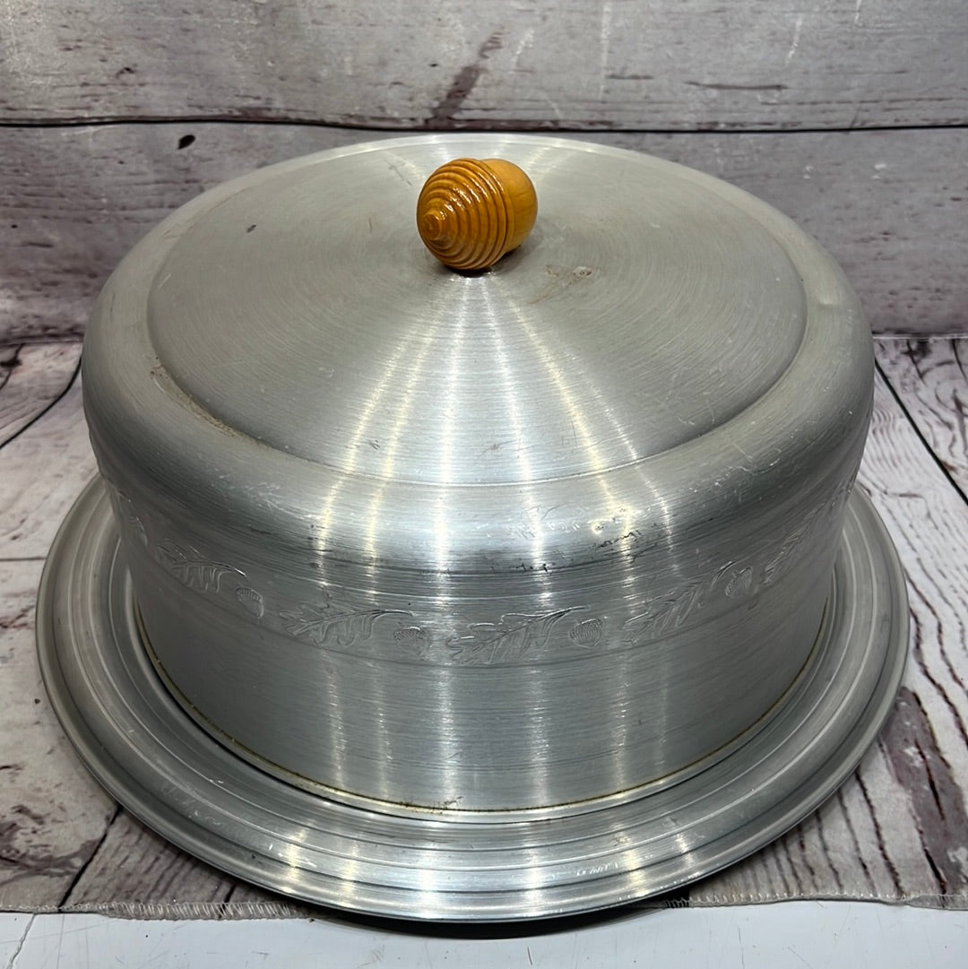 Aluminum cake Plate – The Nickel Barn